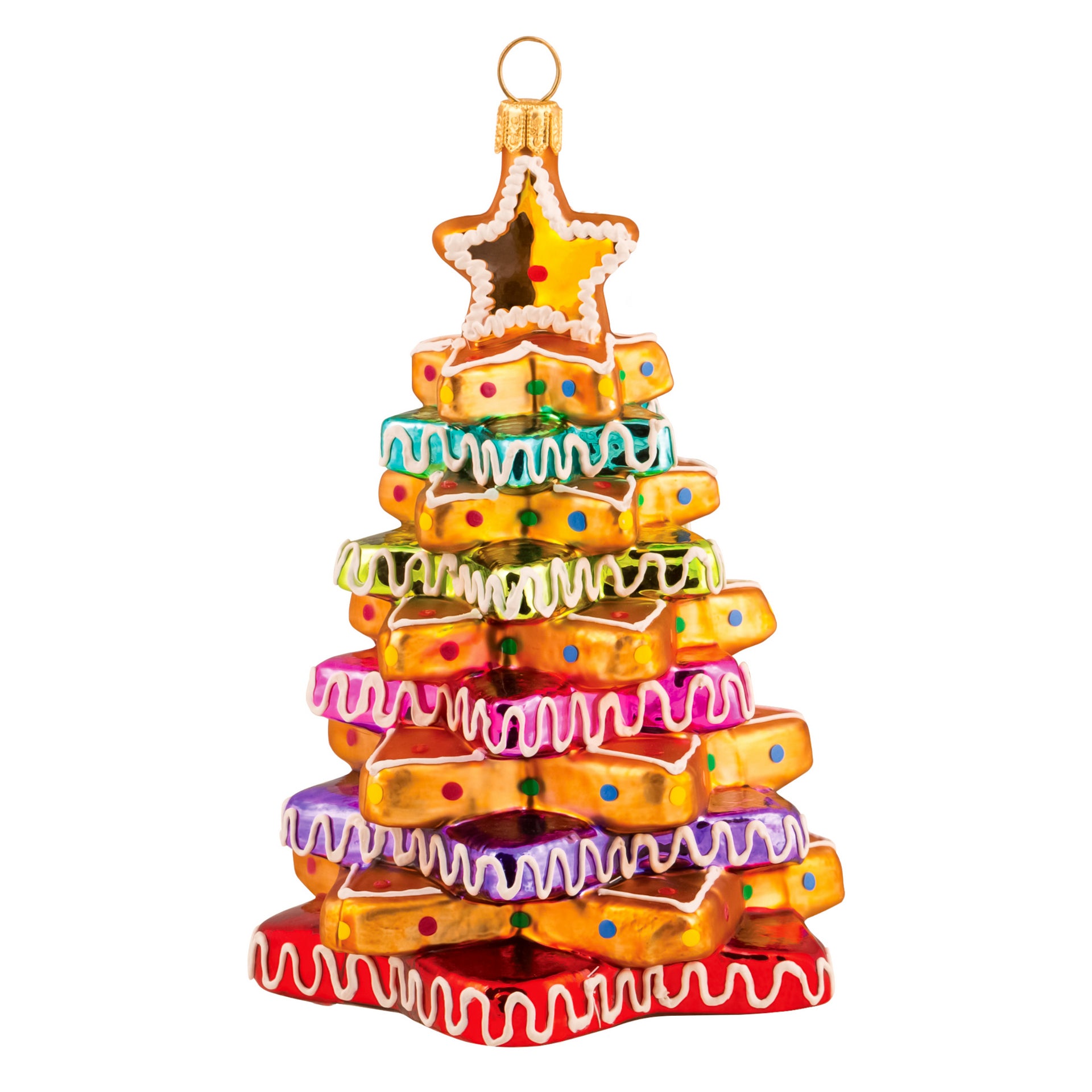 COLORFUL GINGERBREAD CHRISTMAS TREE – Miss Christmas